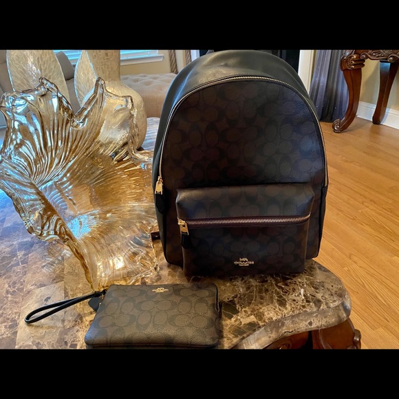 Coach | Bags | Authentic Coach Signature Backpack | Poshmark